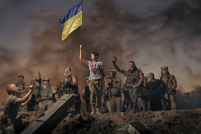 © Youry Bilak d'après « La liberté guidant le peuple » d'Eugène ...